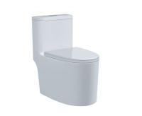 China Mocee Eddy One-Piece Toilet 680x400x740mm Vortex Flush Floor-Mounted Ceramic S-Trap 300/400mm for sale