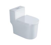 China Mocee Siphonic One-Piece Toilet 690x395x630mm Floor-Mounted Ceramic Toilet with 300mm or 400mm S-Trap for sale