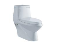 China Washdown One-Piece Toilet Floor-Mounted Ceramic 730x410x720mm S-Trap 250mm P-Trap 180mm for sale