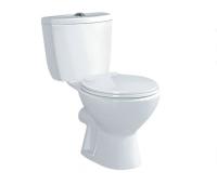 China Mocee Washdown Two-Piece Toilet Floor-Mounted Ceramic 630x400x720mm P-trap 180mm for sale