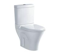 China Mocee Washdown Two-Piece Toilet Floor-Mounted Ceramic 690x390x810mm S-Trap 250mm for sale