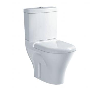 China Mocee Washdown Two-Piece Toilet Floor-Mounted Ceramic 690x390x810mm S-Trap 250mm for sale