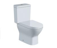China Mocee Washdown Two-Piece Toilet Floor-Mounted Ceramic 700x370x790mm S-Trap 250mm for sale