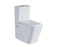 China Mocee E5200 Washdown Two-Piece Toilet Floor-Mounted Ceramic 630x370x830mm S-Trap 250mm for sale