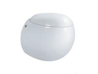China Mocee Wall Hung Toilet H5004 585x415x410mm P-trap 180mm Modern Bathroom for sale