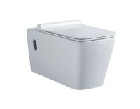 China Mocee Wall Hung Toilet 570x350x330mm P-trap 180mm Modern Bathroom Ceramic for sale