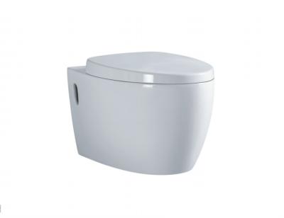 China Mocee Wall Hung Toilet 570x380x440mm P-trap 180mm Modern Space Saving Ceramic for sale