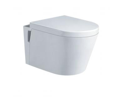 China Mocee Wall Hung Toilet H5010 570x350x360mm P-trap 180mm Modern Bathroom for sale