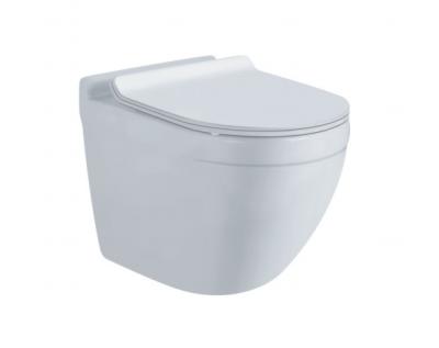 China Mocee Wall Hung Toilet 520x355x400mm P-trap 180mm Modern Bathroom Ceramic for sale