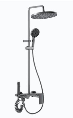 China Aluminum Shower Set 3006A Lead-Free Rainfall Shower with Air Injection Technology for sale