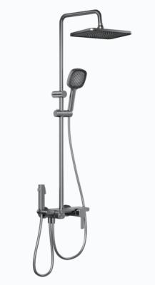 China Aluminum Shower Set Model 3093 Lead-Free Rainfall Shower System with Air Injection Technology for sale