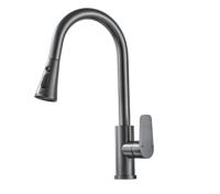 China Mocee Pull-Out Kitchen Mixer Faucet 9006 40cm Swivel Spout Lead-Free Aluminum for sale