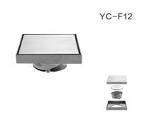 China 304 Stainless Steel Invisible Tile Insert Floor Drain 60x60mm to 300x300mm Square Shower Drain for sale