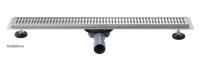 China 304 Stainless Steel Linear Floor Drain 70x600mm Concealed Tile-In Design OJ-F6S for sale