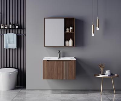 China Mocee 6053 Plywood Bathroom Vanity with Mirror Cabinet Waterproof 1200mm for sale