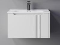 China Mocee 6053 Plywood Bathroom Vanity with Mirror Cabinet Waterproof 1200mm for sale