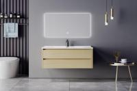 China Mocee 6052-1 Plywood Bathroom Vanity with LED Mirror 60cm Waterproof Cabinet Set for sale