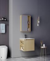 China Mocee 6050 Modern Plywood Bathroom Vanity with Mirror Cabinet Waterproof Storage for sale