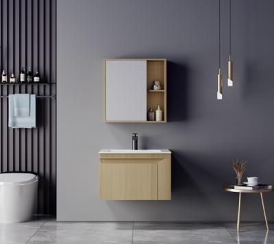 China Mocee 6049 Plywood Bathroom Vanity with Mirror Cabinet Waterproof 1200mm for sale