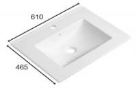 China Mocee 6049 Plywood Bathroom Vanity with Mirror Cabinet Waterproof 1200mm for sale