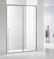 China Mocee BD-050 Walk-in Shower Enclosure 8mm Tempered Glass Shower Screen Partition Custom Size Available for sale
