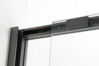China Mocee BD-050 Walk-in Shower Enclosure 8mm Tempered Glass Shower Screen Partition Custom Size Available for sale