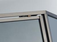 China Mocee LD01 Full Frame Diamond Corner Shower Enclosure 304 Stainless Steel 8mm Tempered Glass Custom Size for sale