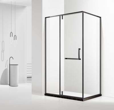 China Full Frame Square Shower Enclosure BD-1305 304 Stainless Steel 8mm Tempered Glass Custom Size Available for sale