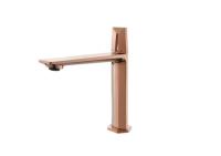 China Solid Brass Single Handle Basin Faucet 25202 Modern Bathroom Sink Mixer Tap 1 Hole for sale