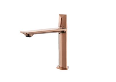 China Solid Brass Single Handle Basin Faucet 25202 Modern Bathroom Sink Mixer Tap 1 Hole for sale