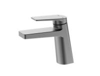 China Solid Brass Single Handle Basin Faucet 25206 Modern Bathroom Sink Mixer Tap 1 Hole for sale