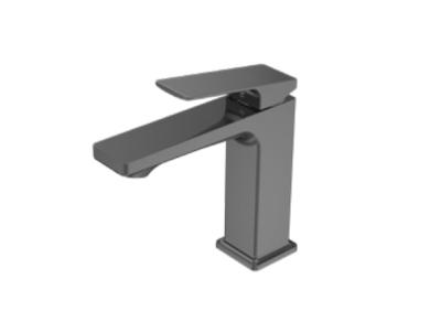 China Solid Brass Single Handle Basin Faucet 25209 Modern Bathroom Sink Mixer Tap 1 Hole for sale