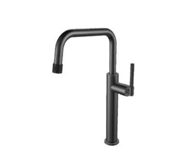 China Solid Brass Single Handle Basin Faucet 25216 1 Hole Bathroom Sink Mixer Tap for sale