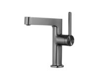 China Brass Single Handle Basin Faucet 25218 Fixed Temperature Bathroom Sink Tap 1.5 GPM for sale