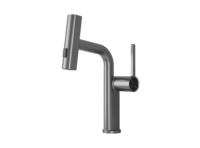 China Zinc Single Handle Basin Faucet 25219 Bathroom Sink Mixer Tap Hot Cold Water for sale