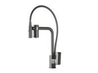 China Mocee 25501 Pull-Out Kitchen Faucet with Water Filter Dual Waterway Brass Mixer Tap for sale
