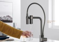 China Mocee 25501 Pull-Out Kitchen Faucet with Water Filter Dual Waterway Brass Mixer Tap for sale