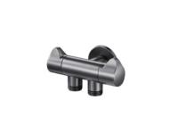 China Brass Angle Valve 26114 1/2 Inch Shut Off Stop Valve for Bathroom Water Control for sale