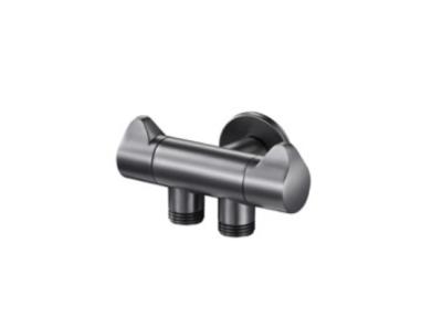 China Brass Angle Valve 26114 1/2 Inch Shut Off Stop Valve for Bathroom Water Control for sale
