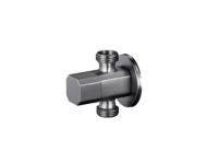 China Brass Angle Valve 26117 – Bathroom Shut Off Stop Valve Water Control Valve for sale