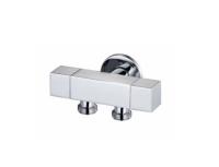 China Brass Angle Valve 26120 1/2 Inch Shut Off Stop Valve for Bathroom Water Control for sale