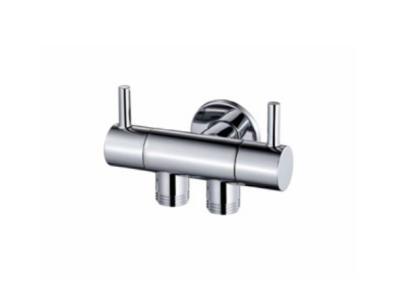 China Brass Angle Valve 26122 1/2 Inch Shut Off Stop Valve for Bathroom Water Control for sale
