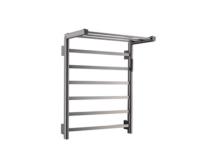 China SUS304 Electric Heated Towel Rack 27001 Bathroom Towel Warmer Rail 60W Fast Heating for sale
