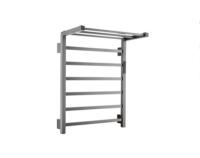 China SUS304 Electric Heated Towel Rack 27002 Bathroom Towel Warmer Rail 60W Fast Heating for sale
