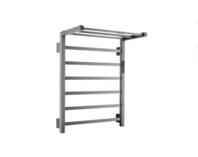 China SUS304 Electric Heated Towel Rack 27002 Bathroom Towel Warmer Rail 60W Fast Heating for sale