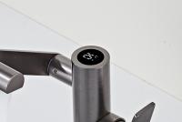 China 360° Foldable Basin Mixer Faucet 6013 Lead-Free Aluminum Digital Temperature Display for sale