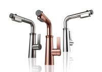 China 360° Pull-Out Basin Mixer Faucet 6068 Lead-Free Aluminum 3 Water Modes 40cm Spout for sale