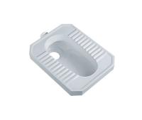 China Ceramic Squatting Toilet Pan D301 Floor Mounted 600x450mm Heavy Duty Public Use for sale