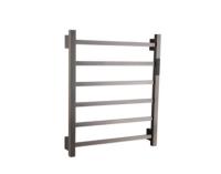 China SUS304 Electric Heated Towel Rack 27006 Bathroom Towel Warmer Rail 60W Fast Heating for sale