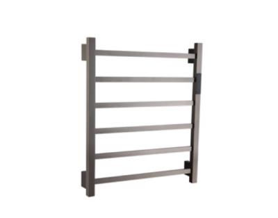 China SUS304 Electric Heated Towel Rack 27006 Bathroom Towel Warmer Rail 60W Fast Heating for sale